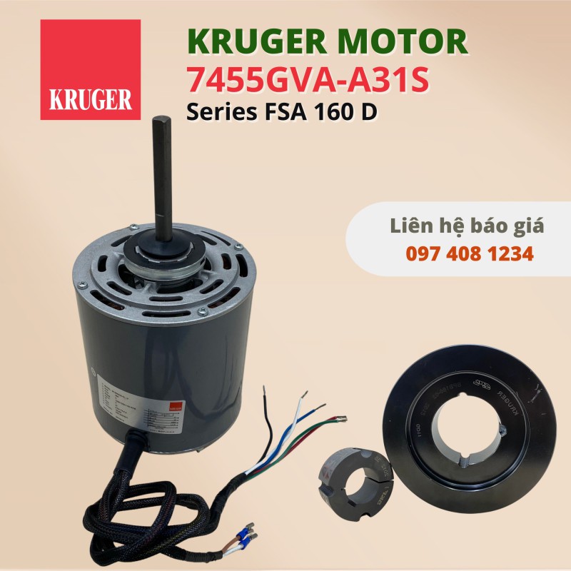 Motor Kruger 7455GVA-A31S (Series FSA 160 D)