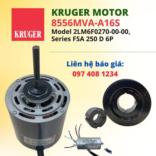 Motor Kruger 8556MVA-A16S (Model 2LM6F0270-00-00, Series FSA 250 D 6P)